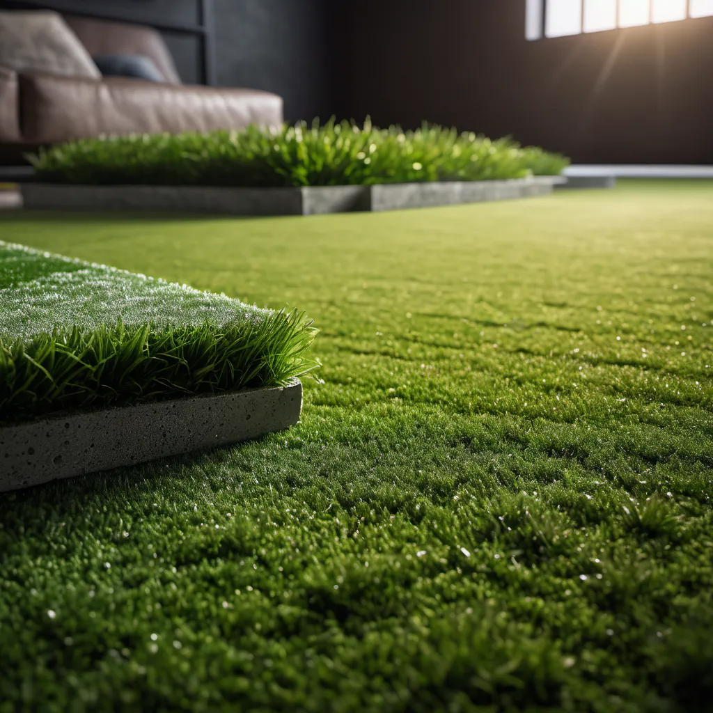 Unveiling the Enigmatic Blend: Astroturf on Concrete