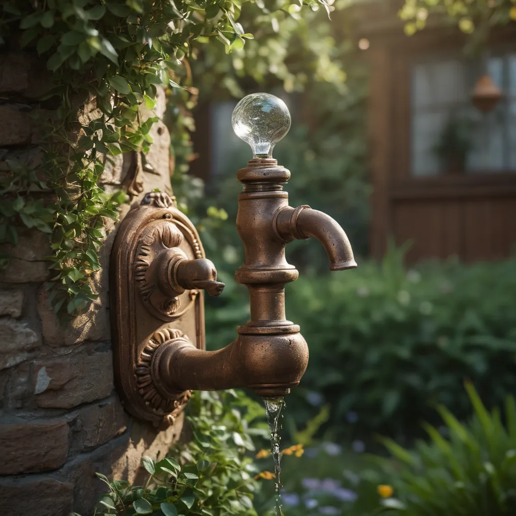 Enhancing Outdoor Spaces with Decorative Water Spigots