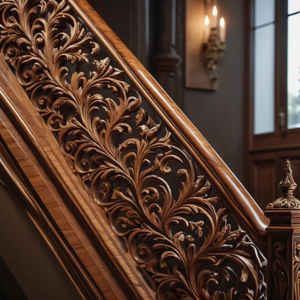 Unveiling the Splendor: The Mastery of Wooden Stair Rails and Balusters