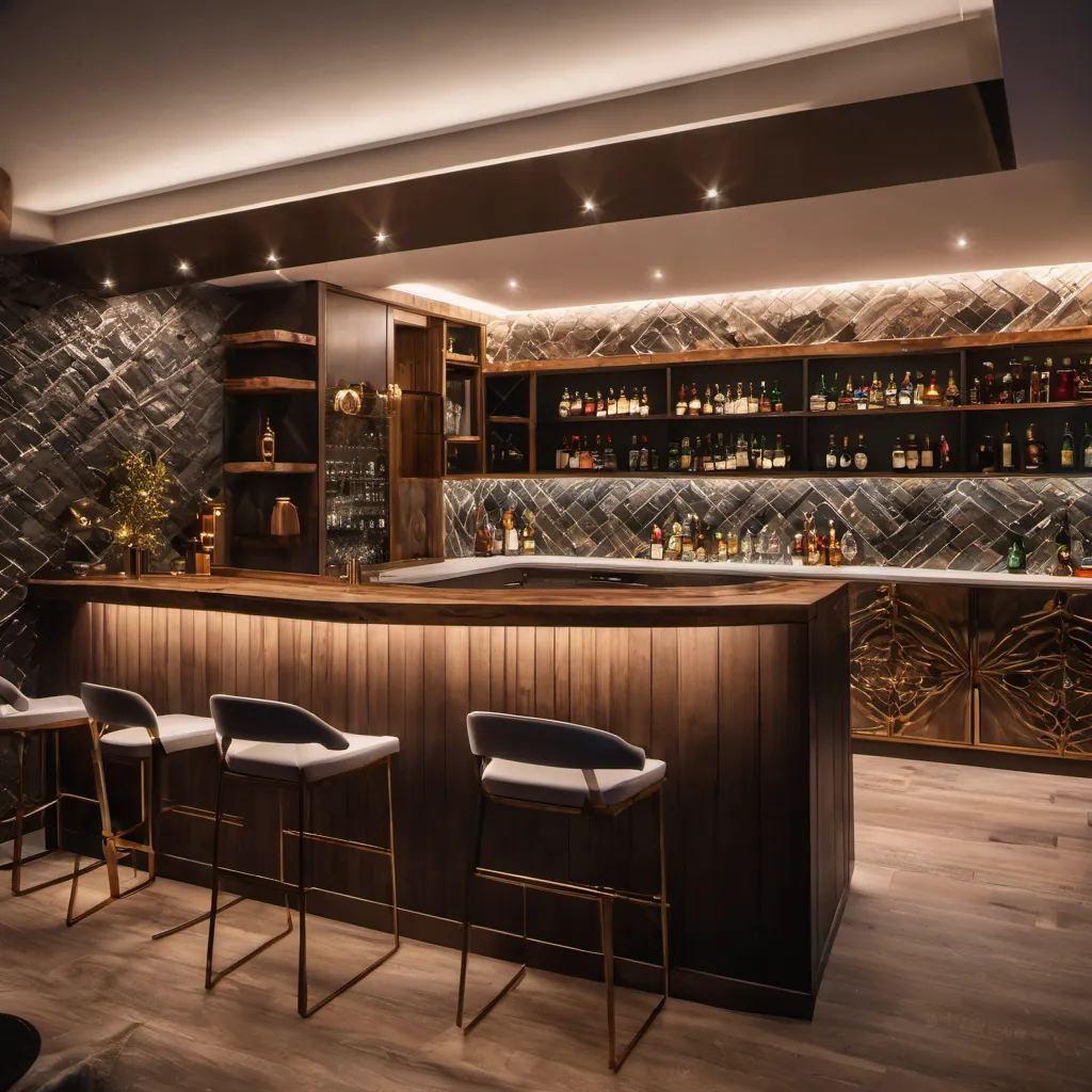 Unlock the Elegance: Your Complete Handbook to Basement Bar Setup