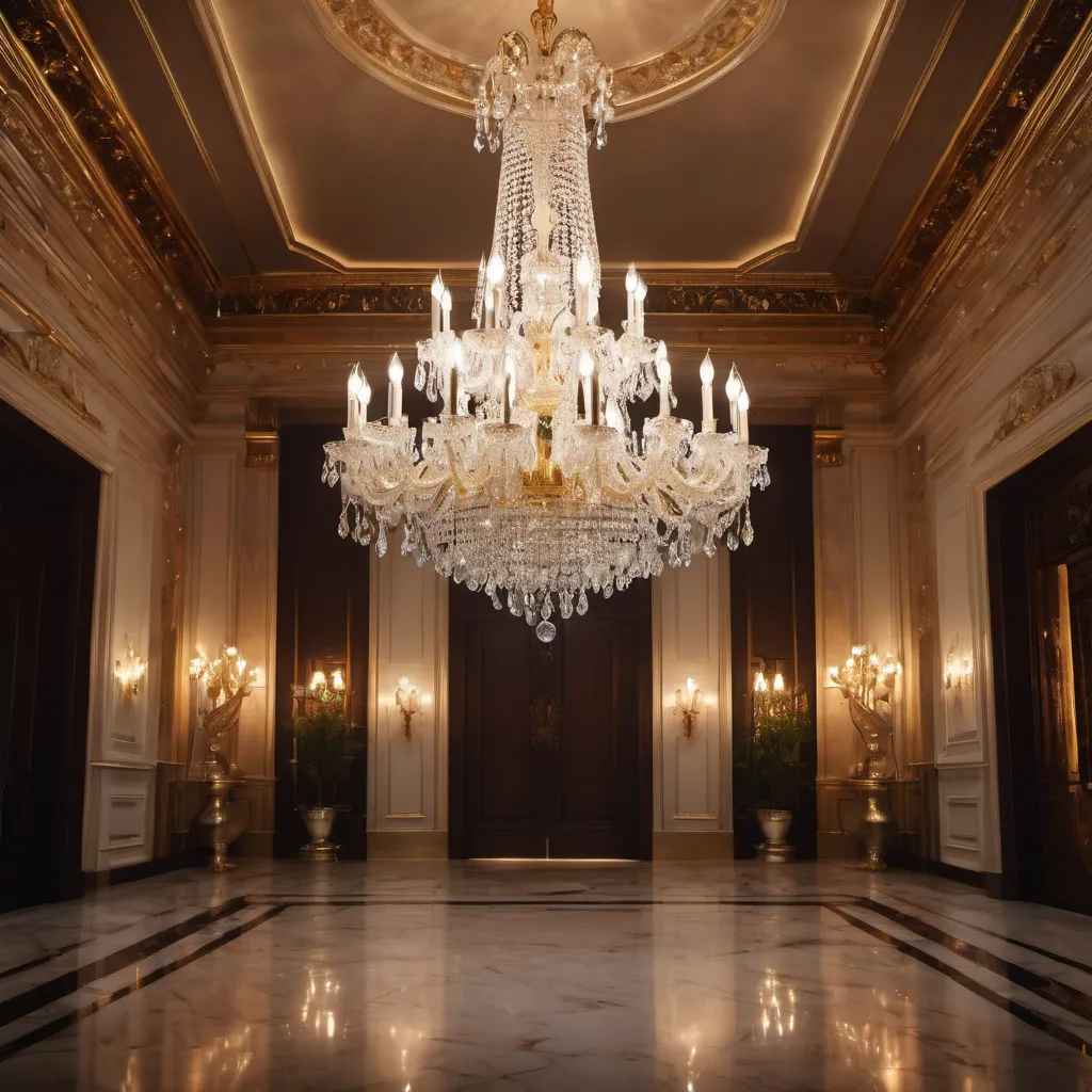 Discover the Opulent World of Entrance Hall Chandeliers