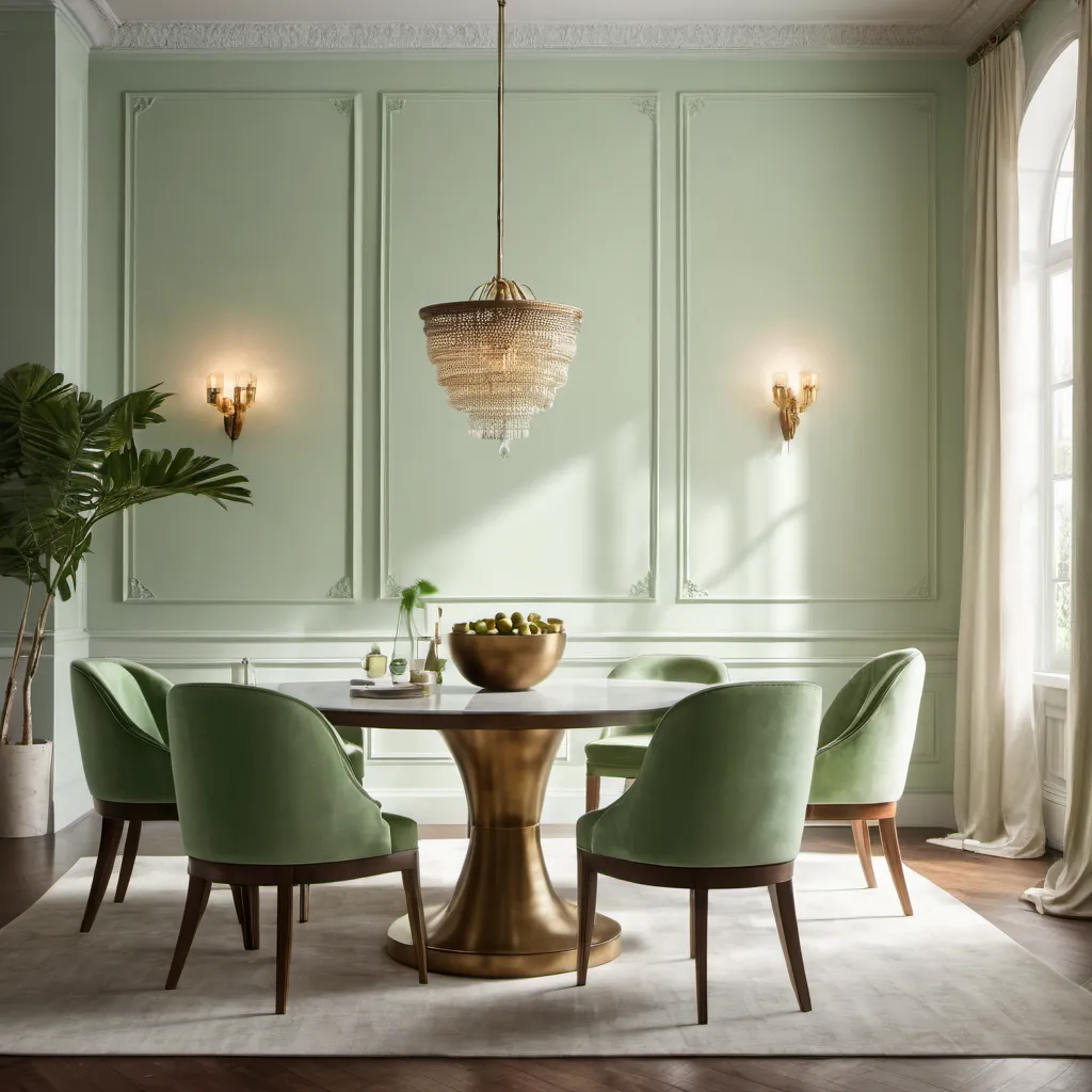 The Ultimate Guide to Green Dining Room Paint Colors: Explore Shades ...