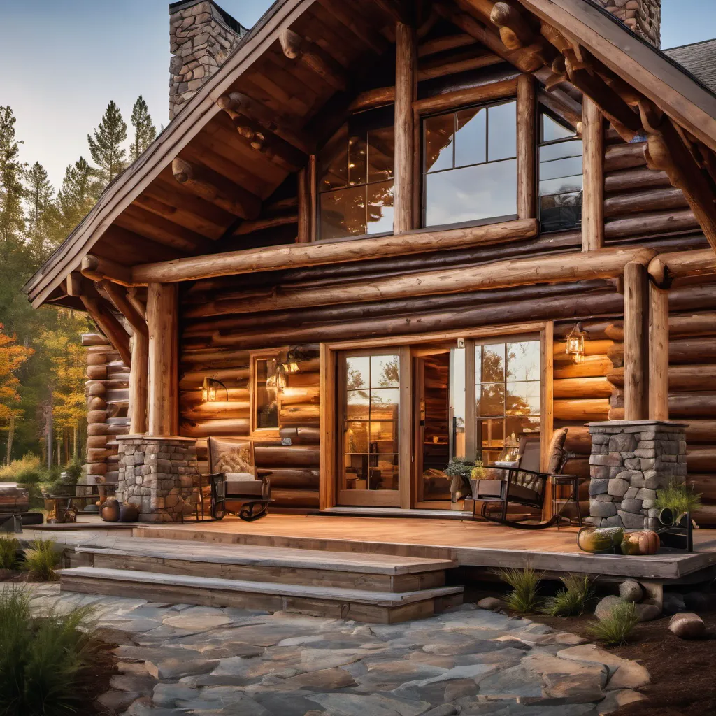 Unveiling the Distinctive Charm of Log Cabin Look Siding in ...