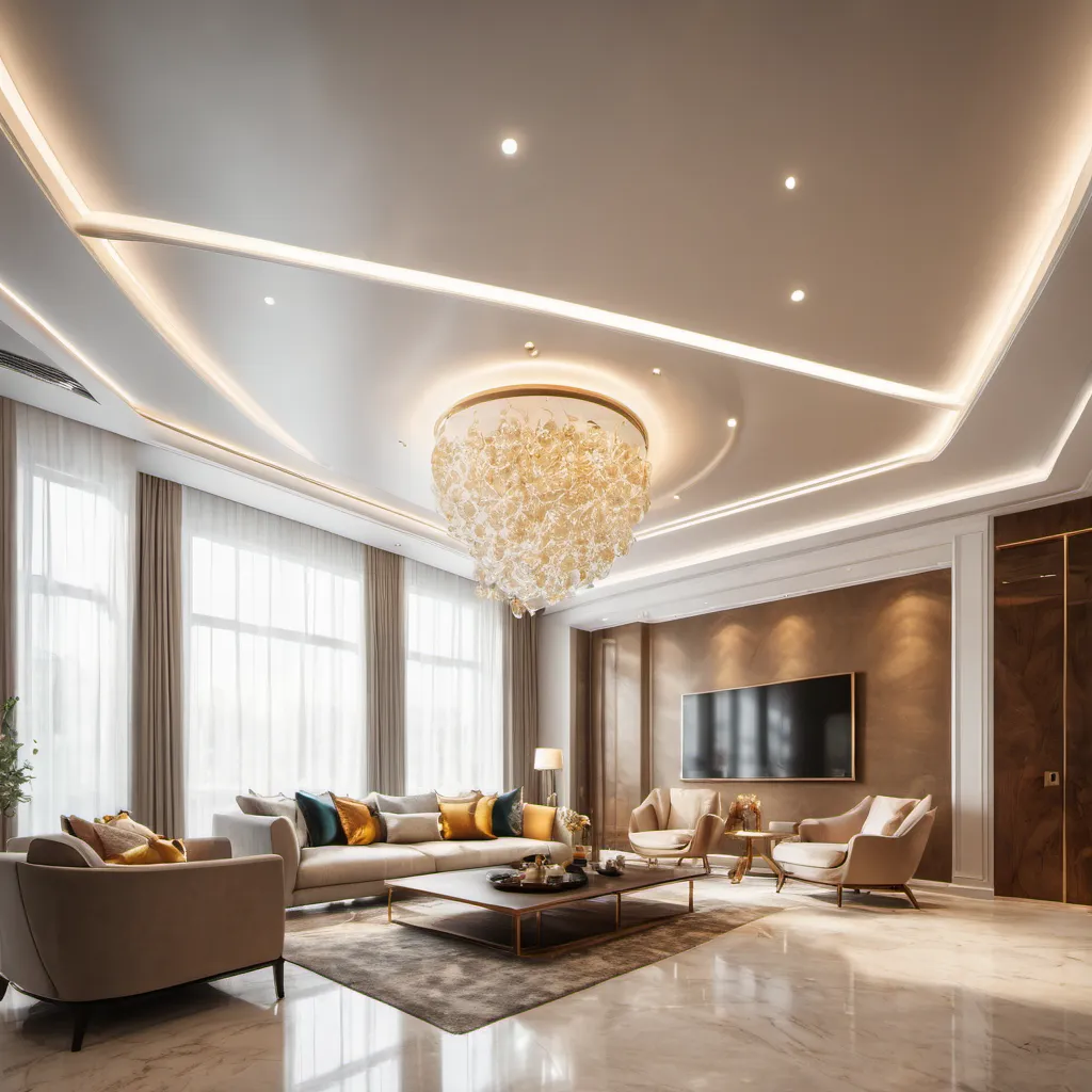 Elevate Your Space with a Sophisticated Drop Ceiling Design